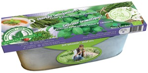 Zinken Teil Basilicum & Bieslook BIO Seeds 4 Garden