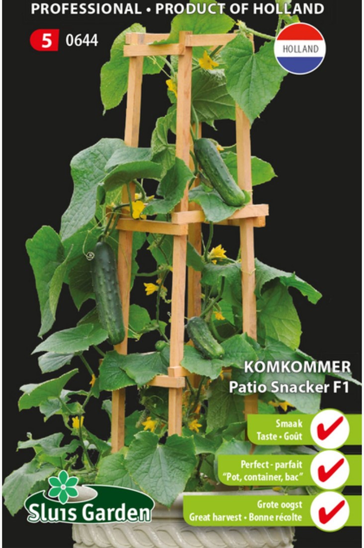 Buy Cucumber Patio Snacker F1? Order seeds online at Seeds4garden.com